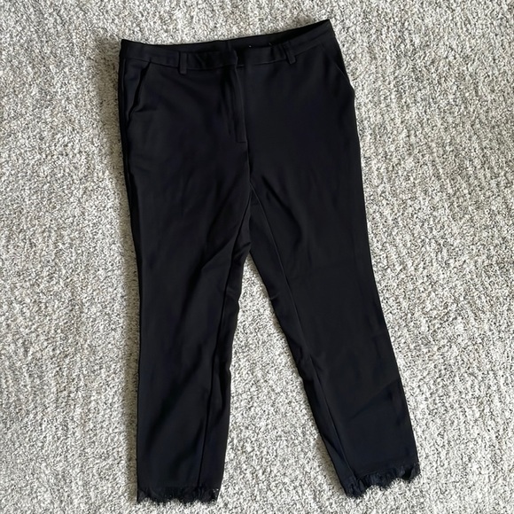 ONE by Contrarian | Pants & Jumpsuits | Soft Stretch Black Slacks With ...